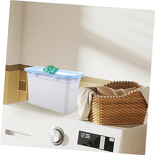 laundry beads container clothes washing powder storage canister laundry scent Laundry Beads Case Bucket pet food container dry food dispenser with cover 6pcs