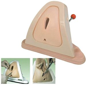 Vulva Suturing Training Simulator, Advanced Vulvar Suture Practice Model, Training Suturing for Vagina Model Perineum Suture Practice Training Skin Pad, Reproductive Anatomy Model for Medical Student