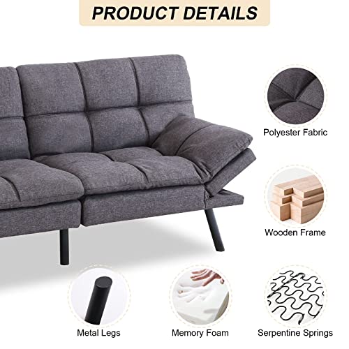 Opoiar Gery Sofa Sofabed, Grey