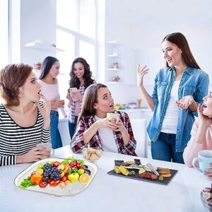 EdenEdges Lazy Susan for Refrigerator, Rectangular Turntable Organizer for Fridge,Cabinet, Pantry Organizer, Kitchen Organizer, Fridge Organizer-15.74inch