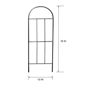 LumaBase Metal Garden Trellis - 36"