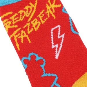 Bioworld Five Nights At Freddy's Freddy Fazbear 2-Pair Youth Crew Socks