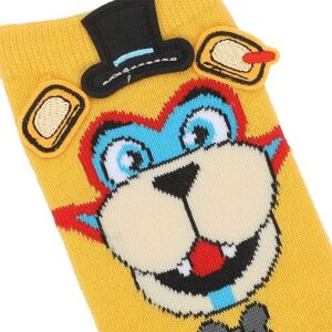 Bioworld Five Nights At Freddy's Freddy Fazbear 2-Pair Youth Crew Socks