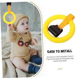 Nursery Pull Rings Infant Bed Pull Ring Vertical Safety Ring Hand Pull Ring Wristband Adjust Infant Supply The Fence Stand up Assist Rings Accessories Tool Bracket cot for