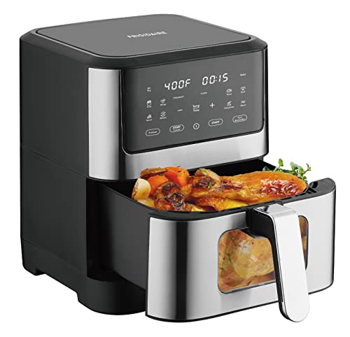 Frigidaire 8.5 Qt./ 8L Digital Air Fryer - Stainless Steel with Window (EAF805SS) (Renewed)