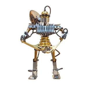 lianxue metal robot model stainless steel joint mobility robots for kid adult christmas surprise gift collectible figure toy stainless steel