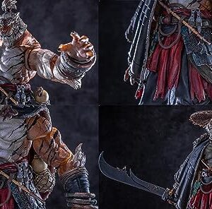 RAYGE3LOV Maestro Union FuRay Planet Blade Master Weng 1/12 Scale Figure 8.5in Furry Action Figures,Furay Planet Series weretiger Blade Master Weng wave3 weretiger,Orcs,Beastmen