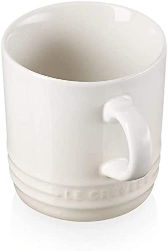 Le Creuset Stoneware Espresso Mug, 3 oz., Meringue (Pack of 2)