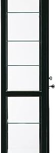 Howard Miller Hall Curio Cabinet, Black Satin