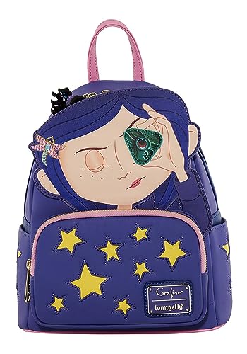 Loungefly Coraline Stars Double Strap Shoulder Bag