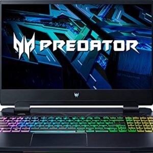 acer Predator Helios 300 15.6" 165Hz FHD IPS Gaming Laptop (Intel i7-12700H 14-Core, 32GB DDR5 4800MHz RAM, 8TB PCIe SSD, GeForce RTX 3060 6GB GDDR6, RGB Backlit KYB, WiFi 6E, Win11P) w/Hub