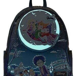 Loungefly Hocus Pocus Poster Glow Double Strap Shoulder Bag