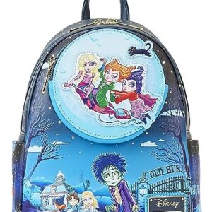 Loungefly Hocus Pocus Poster Glow Double Strap Shoulder Bag