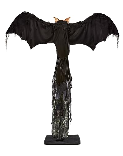 Spirit Halloween 6 Ft Desmodus Animatronic | Animated Decoration | Body Extends | Lunging Mechanism | Plays Sounds