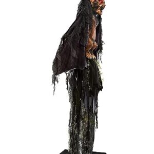 Spirit Halloween 6 Ft Desmodus Animatronic | Animated Decoration | Body Extends | Lunging Mechanism | Plays Sounds