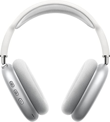 Peakfun Pro Wireless Bluetooth Headphones Active Noise Cancelling Over-Ear Headphones with Microphones, 42 Hours Playtime, HiFi Audio Adjustable Headphones for iPhone/Android/Samsung - Silver