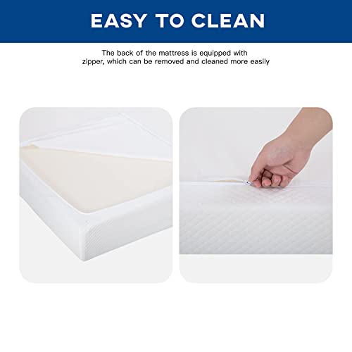 King Mattress, 5/6/8/10/12 Inch King Size Mattress Medium Firm Memory Foam Mattress for Cool Sleep & Pressure Relief, Certipur-Us Certified Mattress in a Box, Fiberglass Free Mattress, (King, 10 Inch)