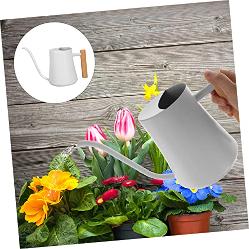 BUTIFULSIC Watering Kettle Flower Watering Bottle Garden Watering Bucket Sprinkling cans Flower Watering can Plant Mister Watering Spray Bottle Succulent Tools Stainless Steel White Indoor