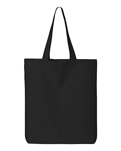 shop4ever His Grace is Enough Christian Floral Eco Cotton Tote Reusable Shopping Bag Black ECO 1