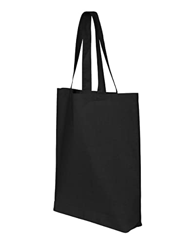 shop4ever His Grace is Enough Christian Floral Eco Cotton Tote Reusable Shopping Bag Black ECO 1