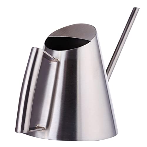 BUTIFULSIC Long Mouth Watering Can Iron Watering can Toddler Watering can Watering can for Outdoor Plants Garden Watering can Spout Watering Can Small Stainless Steel Spray Child Simple