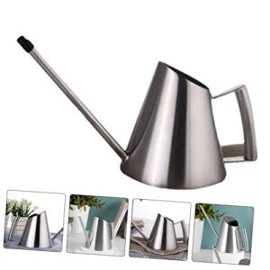 BUTIFULSIC Long Mouth Watering Can Iron Watering can Toddler Watering can Watering can for Outdoor Plants Garden Watering can Spout Watering Can Small Stainless Steel Spray Child Simple