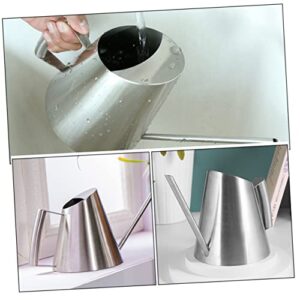 BUTIFULSIC Long Mouth Watering Can Iron Watering can Toddler Watering can Watering can for Outdoor Plants Garden Watering can Spout Watering Can Small Stainless Steel Spray Child Simple