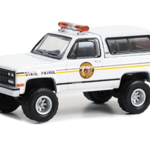 Greenlight 1:64 Hot Pursuit Series 44-1991 K5 Blazer - North Dakota State Patrol 43020-C [Shipping from Canada]