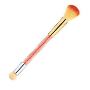 frcolor 1pc builder drawing brush nail dotting pen nail art diy brush nail brushes nail art brushes poly extension brush nail drill drawing pen nail molding gel cleaning brush dual purpose