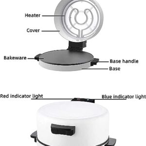 Boiler Pizza Maker,Electric Double-Sided Nonstick Oven With Power Ready Indicator Lights,Perfect for Pizzas,Pancake,Nachos,Fajitas,Omelettes,Best Kitchen Appliance