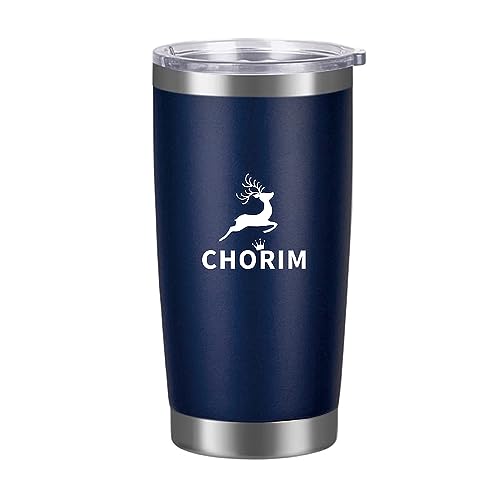 CHORIM Coffee Tumbler with Straw and Lids for Women Men 20oz Insulated Stainless Steel Water Bottle Travel Mug Custom Photo Image & Text on Coffee Cup Gift for Girls Dad Mom Families Friends (Purple)