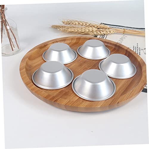 Mikinona 24pcs Egg Tart Base Mini Bread Loaf Pans Mini Muffin Cookie Decorating Tools Cake Makers Cups Molds Tart Baking Pan Bake Tool Baking Accessory Aluminum Baking Mold Oven Patties Can