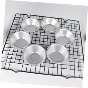 Mikinona 24pcs Egg Tart Base Mini Bread Loaf Pans Mini Muffin Cookie Decorating Tools Cake Makers Cups Molds Tart Baking Pan Bake Tool Baking Accessory Aluminum Baking Mold Oven Patties Can