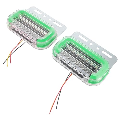 SUPVOX 2 Pcs Big truck side lights signal lamp signal light Car side lamp Auto LED side light LED sign light car trailer car turn light side clearance lights Car LED Light Warning Lights