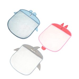 cabilock 3pcs retractable torch mesh organizer bags storage tub bathtub for baby bath net bags bath organizer storage organizer bath mesh bag shower mesh bags bath bags storage