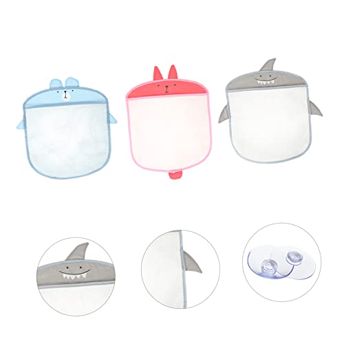 Cabilock 3pcs Retractable Torch Mesh Organizer Bags Storage Tub Bathtub for Baby Bath Net Bags Bath Organizer Storage Organizer Bath Mesh Bag Shower Mesh Bags Bath Bags Storage