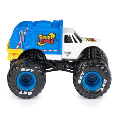 Monster Jam 2023 Spin Master 1:64 Diecast Truck Series 31 Trucks on Duty Crush Cycle