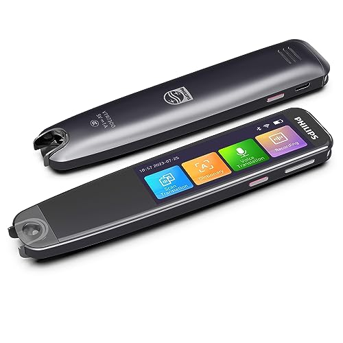 WorldPen Scan Go | Orcam Reader Pen | Pen Scanner | Scan Reader Pen for Dyslexia | Language Translator | Text to Speech | Wireless Standalone | LCD Touchscreen | Wi-Fi Connectio