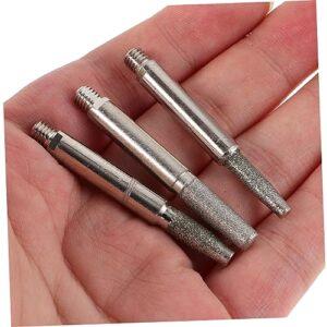 ULTECHNOVO Hand Tools 12pcs 4.8 chainsaw grinding stones chainsaw burr grinding stone chainsaw accessories grinding head Tool