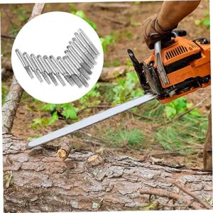 ULTECHNOVO Hand Tools 12pcs 4.8 chainsaw grinding stones chainsaw burr grinding stone chainsaw accessories grinding head Tool