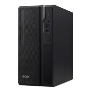 acer Veriton Tower Computer – Intel i7-12700K, 32GB Ram, 2TB NVMe SSD, DVD-RW, DisplayPort, HDMI, VGA, AC Wi-Fi, Bluetooth - Windows 11 Pro