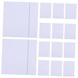 SEWACC 60 Pcs Photo Frame Paper mat Board Center Backer Boards for Picture Frame Art Picture mat Picture Frames mats Photo Frame mat White Picture Frames Cut Frame Liner Paper jam Square