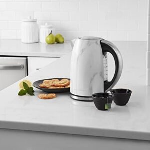 Cuisinart JK17-MTG Electric Cordless 1.7-Liter Tea Kettle, Marble- Certified Refurbished