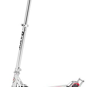 Razor A3 Kick Scooter for Kids – Foldable, Lightweight, Large Wheels, Front Vibration Reducing System, Adjustable Handlebars & AW Kick Scooter - Red - FFP