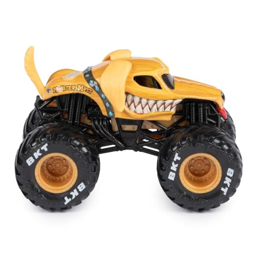 Monster Jam 2023 Spin Master 1:64 Diecast Truck Series 31 Ruff Crowd Monster Mutt Golden