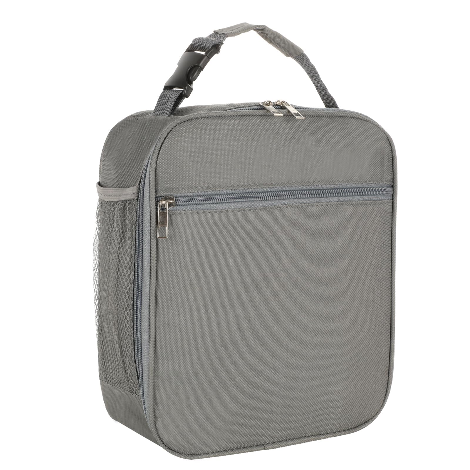 Leizzga Lunchbox Lunch Bags for Women Lunch Box Lunch Bag Insulated Lunch Bag Lunch Box Lunch Boxes (Gray)