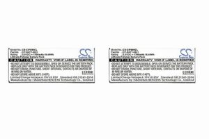 (2 pack) xsp battery for cisco 8800 pn 74-102376-01 cp-batt-8821 gp-s10-374192-010h 1700mah