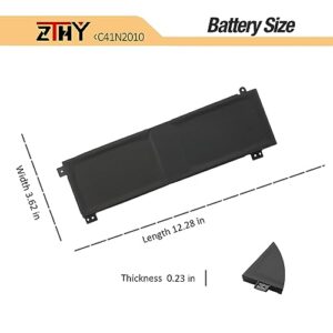 ZTHY C41N2010 Laptop Battery Replacement for ASUS ROG Strix G15 G513IC G513IH G513QC G513QE ROG Strix G17 G713QE G713QE-HX008T G513IC-HN002T G513IH-GTX1650T G513QC-R735B6T G513QE-HN109T 15.48V 56Wh