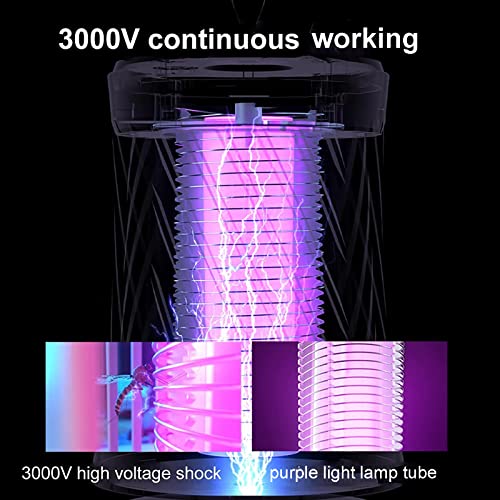 Bug Zapper Indoor, Electric Bug Zapper Outdoor, 2 in 1 Mosquito Zapper, Powerful Mosquito Trap, Fly Zapper Indoor with Purple Lights Fly Killer for Home, Patio, Garden