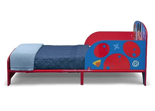 Delta Children Mickey Mouse Wood & Metal Toddler Bed, Blue